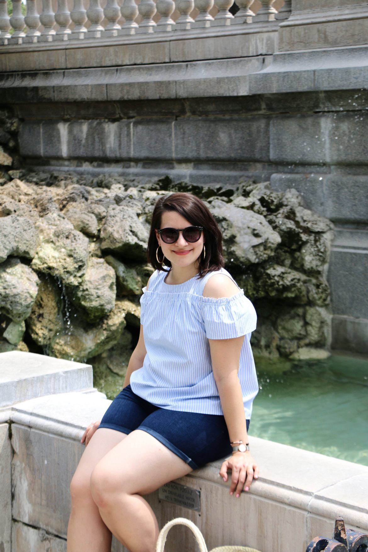 Le short en jean pour l’été – https://mademoisellemodeuse.com/